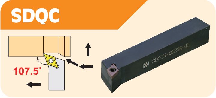 SDQC | 外徑車刀 | 弘展切削工具有限公司